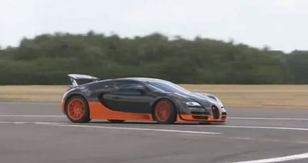 Video: The Stig sets new Top Gear track record in 1200 HP Bugatti ...