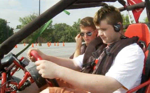Video: who says the blind can't drive? New car designed for blind ...