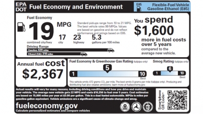 Video: New combined DOT and EPA car stickers are all about a new car's ...
