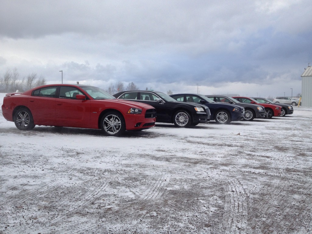 At The Winter Test Track In The Chrysler 300 AWD - TFLcar