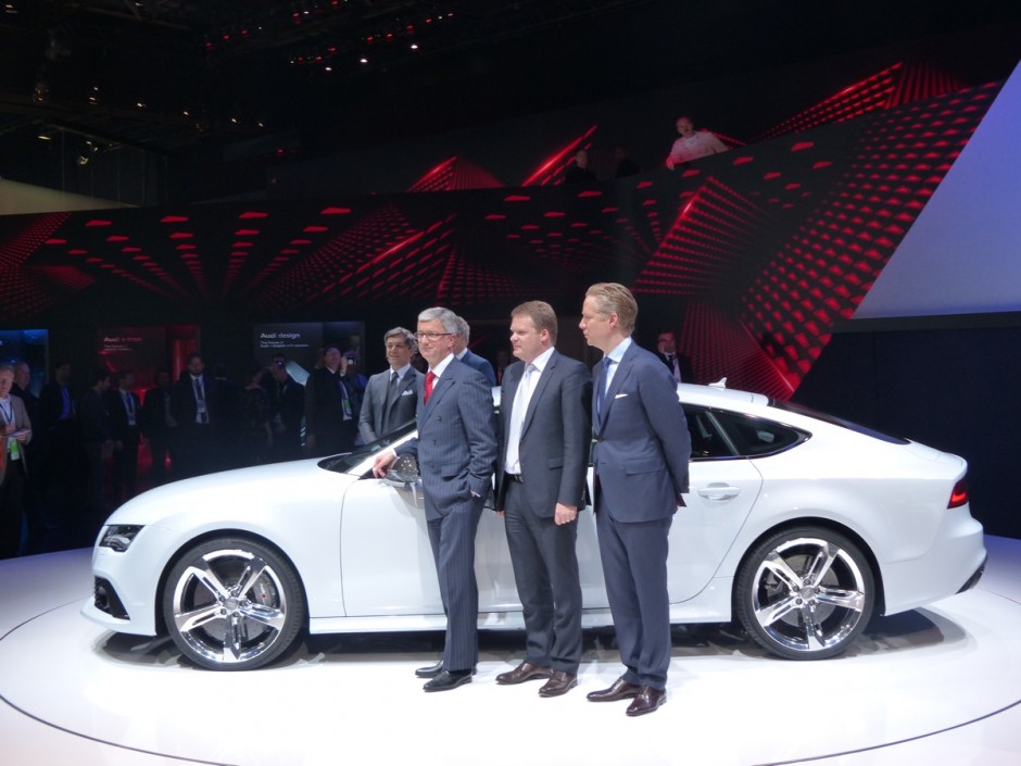 2014 Audi RS7 Quattro magically appears at 2013 Detroit Auto Show, but ...