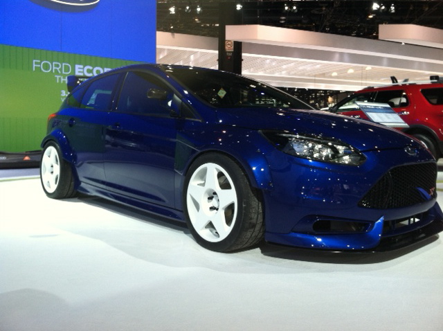 Customized Ford Focus ST doubles Engine Output at 2013 Chicago Auto ...