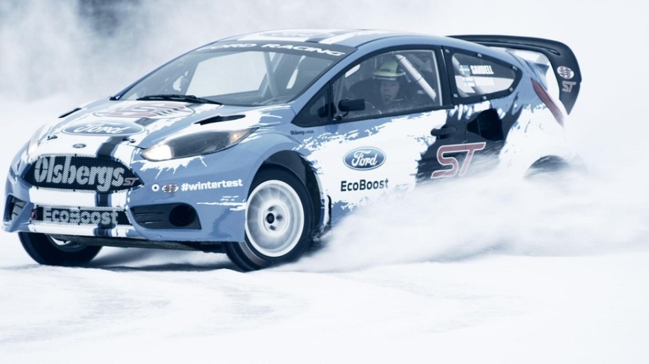 Watch Ford Fiesta ST Rally Car Rip Up Track, Kill Snowmen, In Sweden ...
