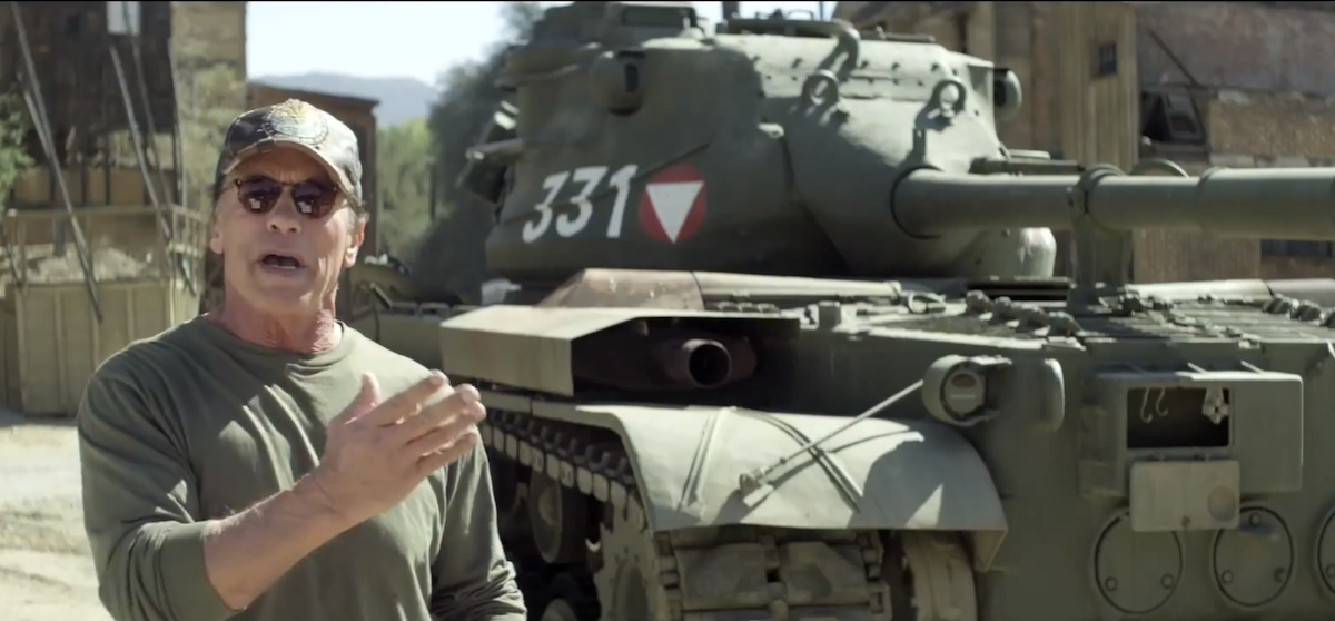 Arnold Schwarzenegger wants you to Crush Things with Him and His Tank ...