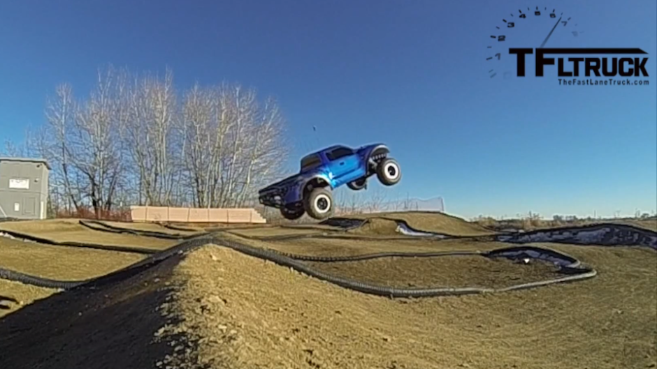 Monster Jumps in the 2014 Ford F-150 SVT Raptor - The Fast Lane Car