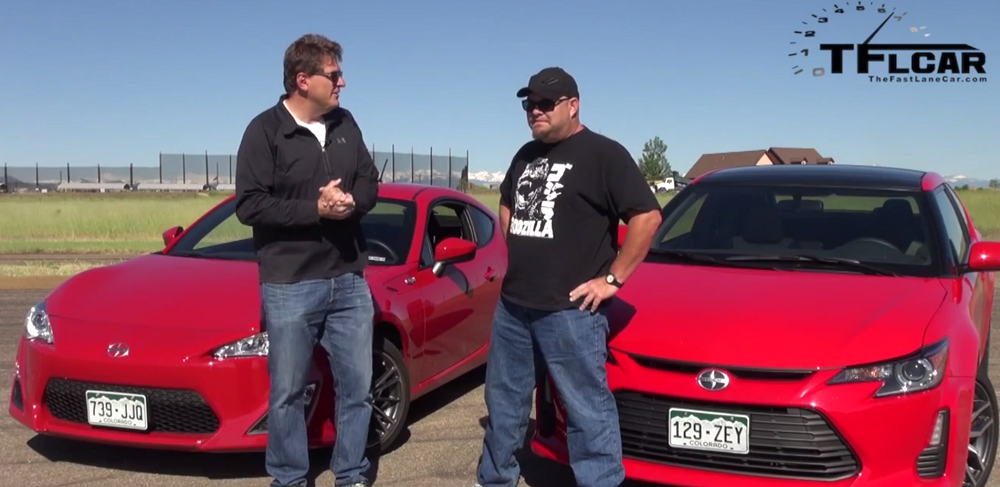 2014 Scion tC vs 2014 Scion FR-S Ultimate Track Battle, Drag Race ...