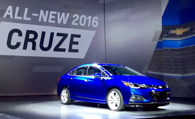 World Debut of the 2016 Chevy Cruze: New Design and New Power [Preview ...