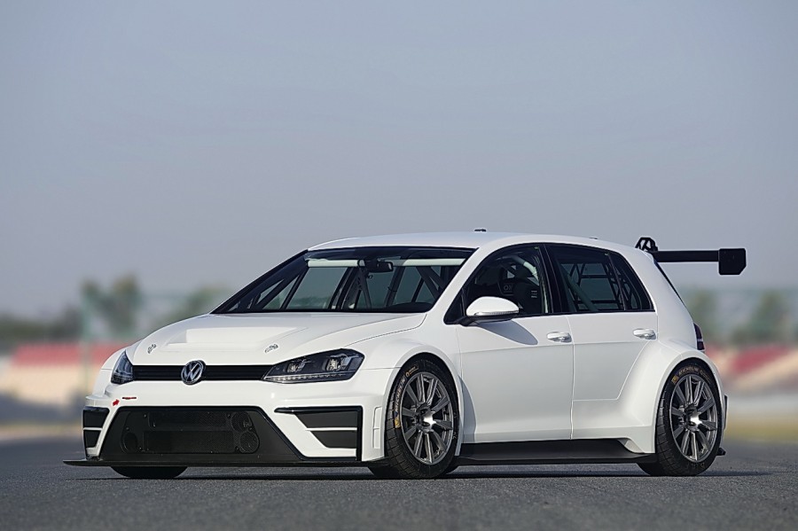 New Volkswagen Golf Race Car Ready for the Track - The Fast Lane Car