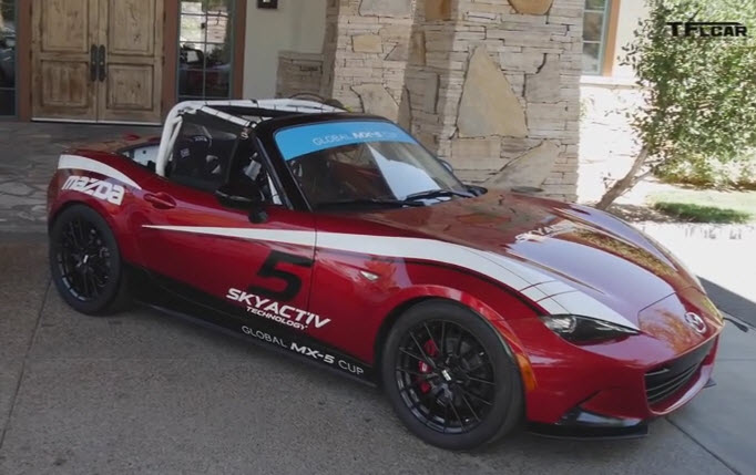 2016 Mazda MX-5 Miata and Cup Racer: Get the Inside Track [Video] - TFLcar
