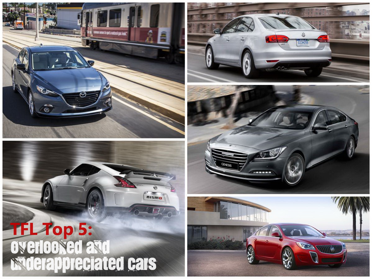 TFL Top 5: Overlooked and Underappreciated Cars [Video] - TFLcar