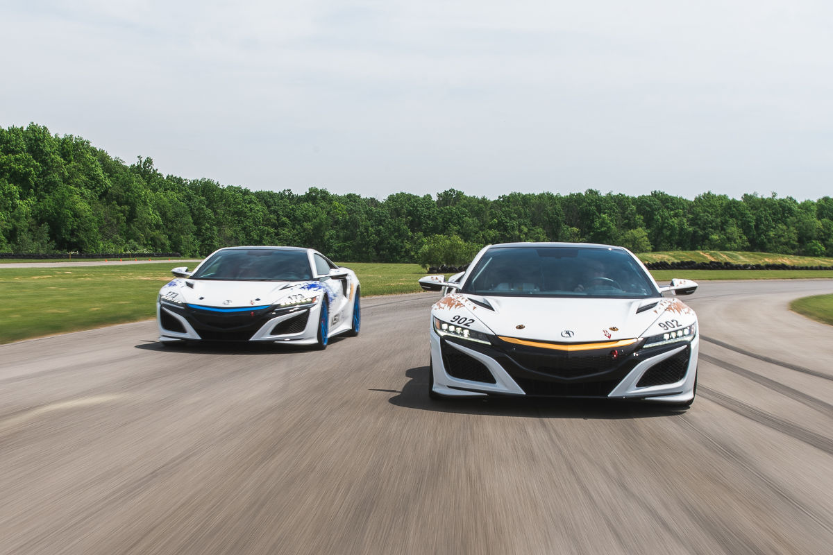 2017 Acura NSX to make North American racing debut at Pikes Peak - TFLcar