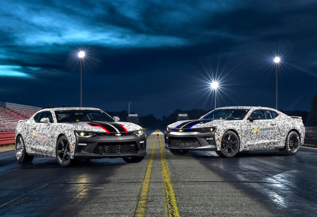 Watch Chevy Camaro SS Drag Racing Development Concept Burns Rubber with ...