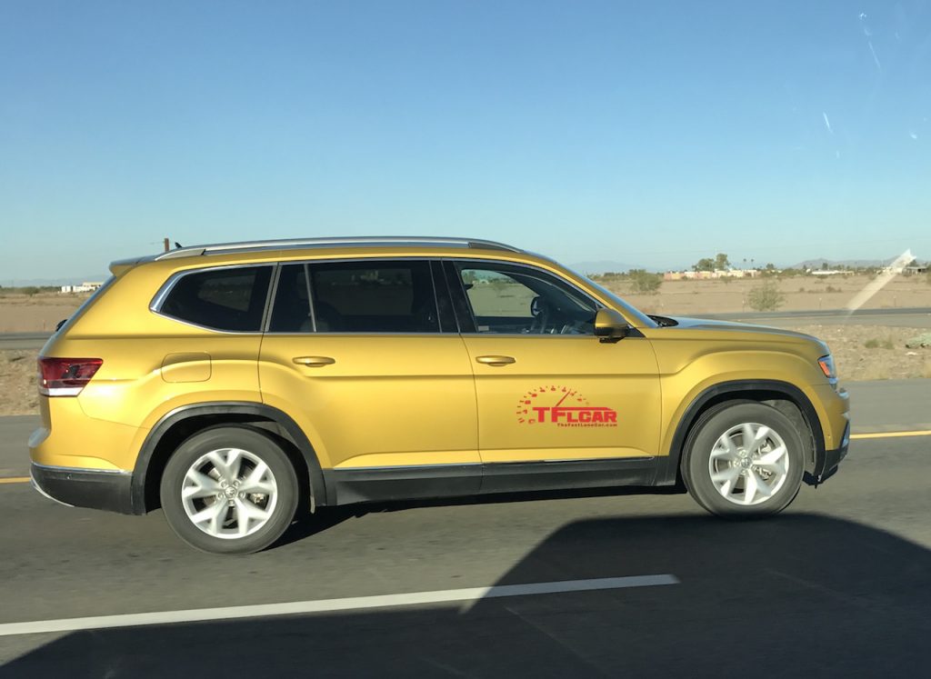 2018 VW Atlas SUV Caught Testing in Arizona [Spied] - The Fast Lane Car