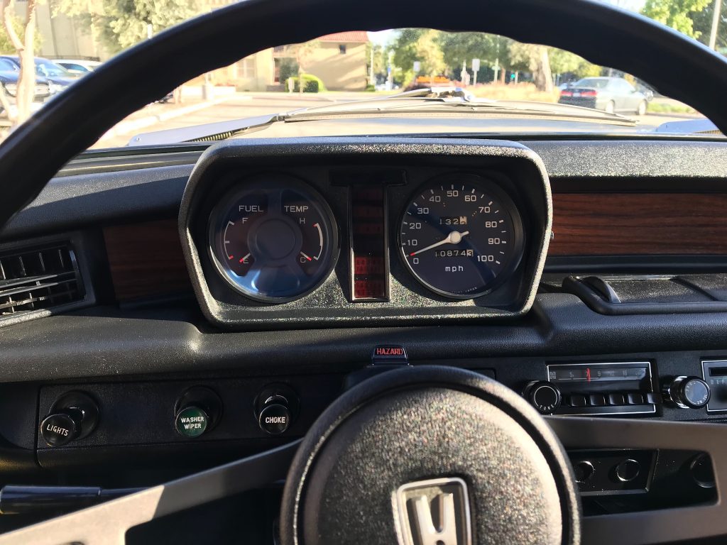 I See Your Low Mileage 1975 Honda Civic and Raise You a "Lower" Mileage ...