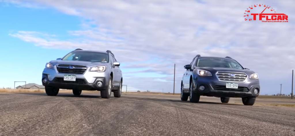 Subaru Outback Old Vs. New Drag Race: Could This Be the Slowest Drag ...