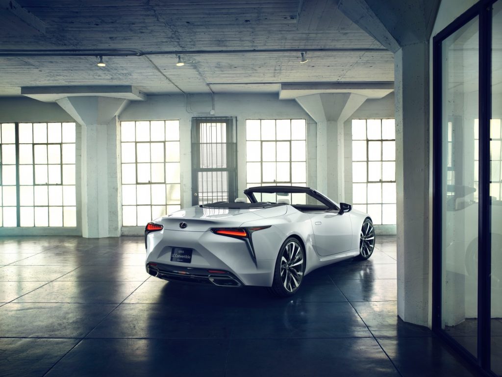 Lexus LC Convertible Concept Drops Its Top For The 2019 Detroit Auto ...
