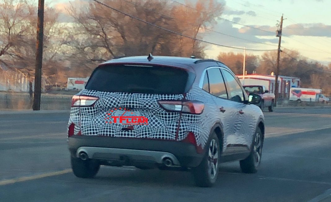 Spied! 2020 Ford Escape Caught Testing Out In The Wild - The Fast Lane Car