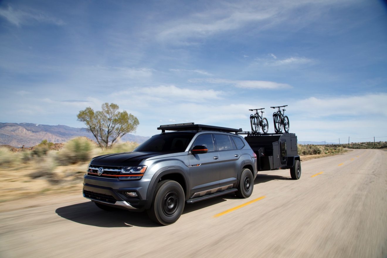 The Volkswagen Atlas Basecamp Concept Wants To Be A Badass Overlander ...