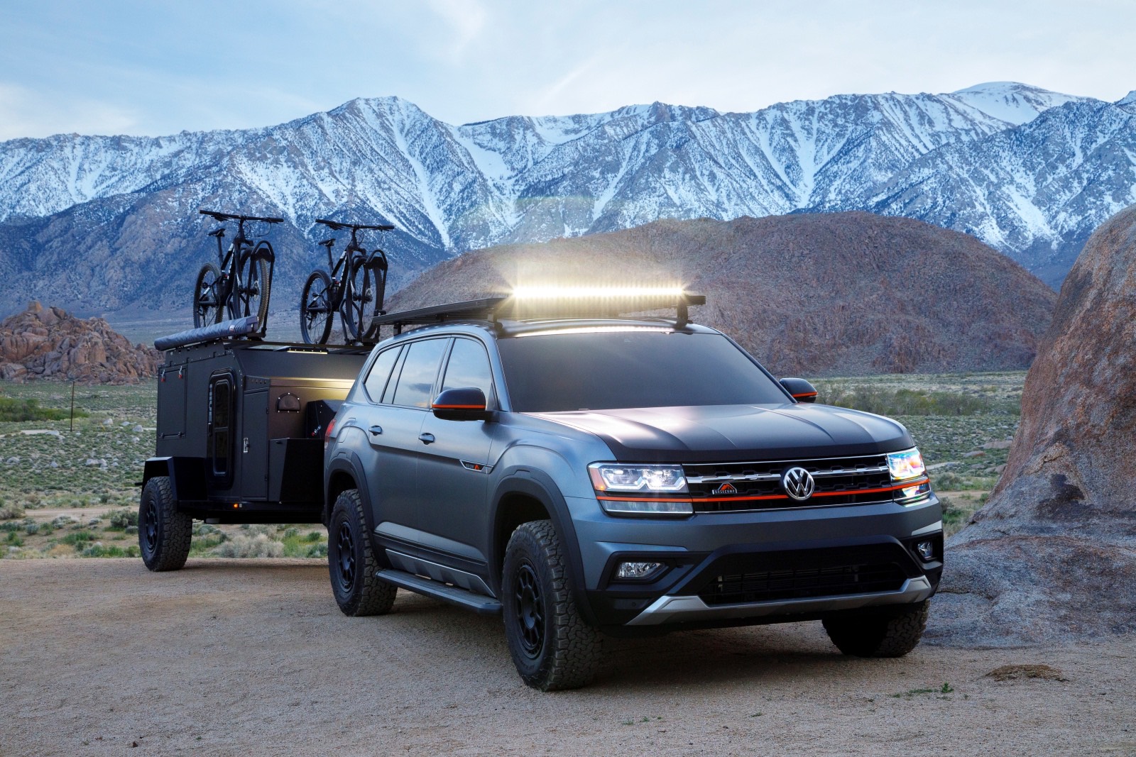 The Volkswagen Atlas Basecamp Concept Wants To Be A Badass Overlander ...
