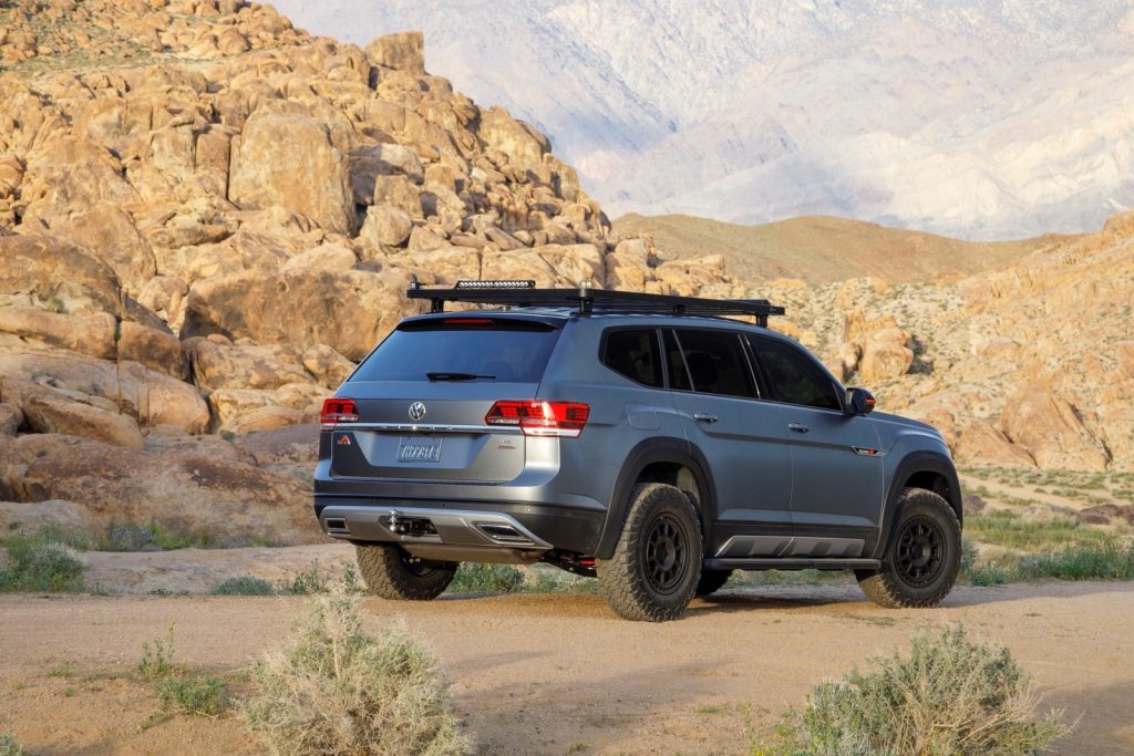 The Volkswagen Atlas Basecamp Concept Wants To Be A Badass Overlander ...