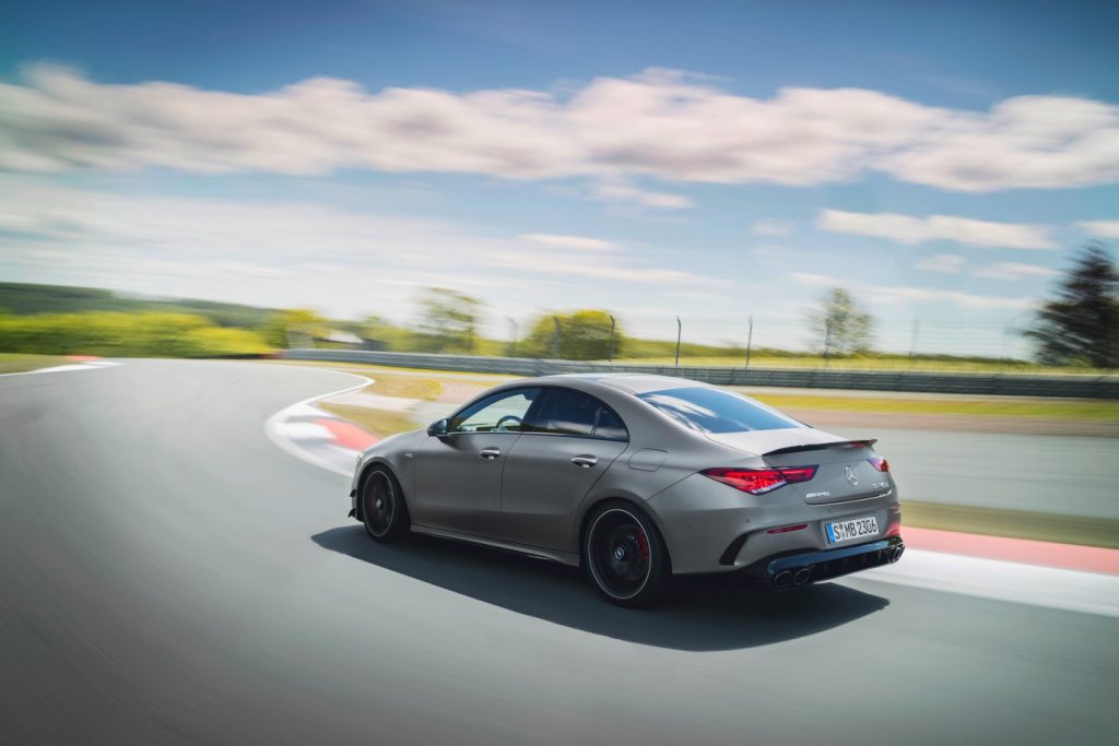 The Ludicrous 2020 Mercedes-Benz CLA 45 Hits Goodwood With 382 ...