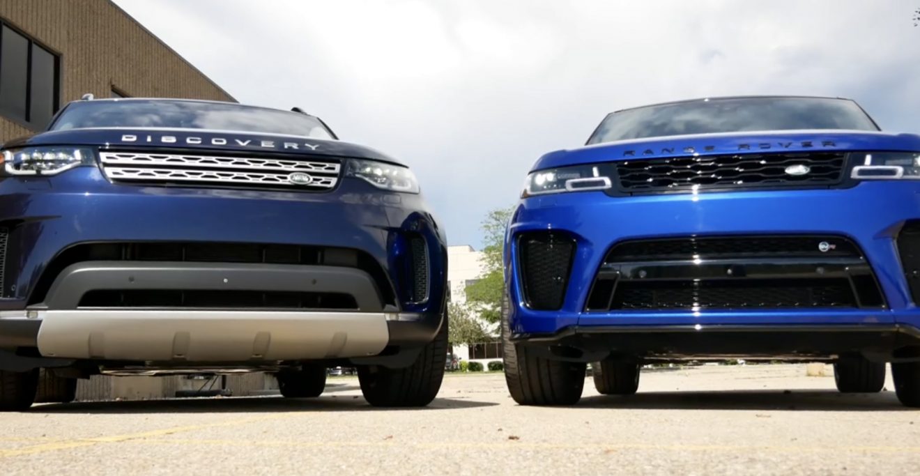 2019 Land Rover Discovery vs. Range Rover Sport SVR: We Compare Land ...