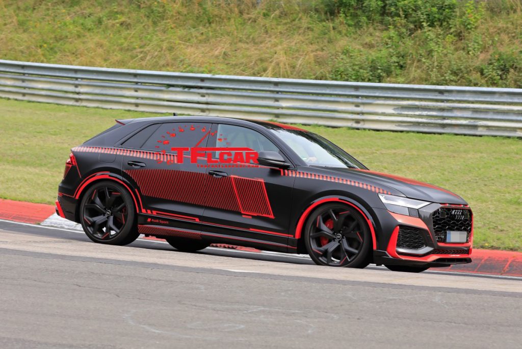 Spied! Audi's Hot RS Q8 Is Seeing Red At The Nürburgring - The Fast ...