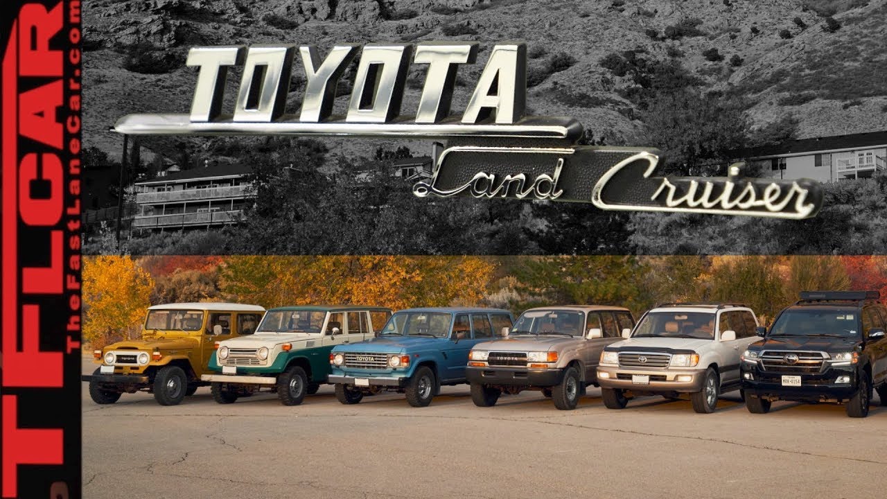 We Drive EVERY Generation Of Toyota Land Cruiser Ever Sold — Which One ...