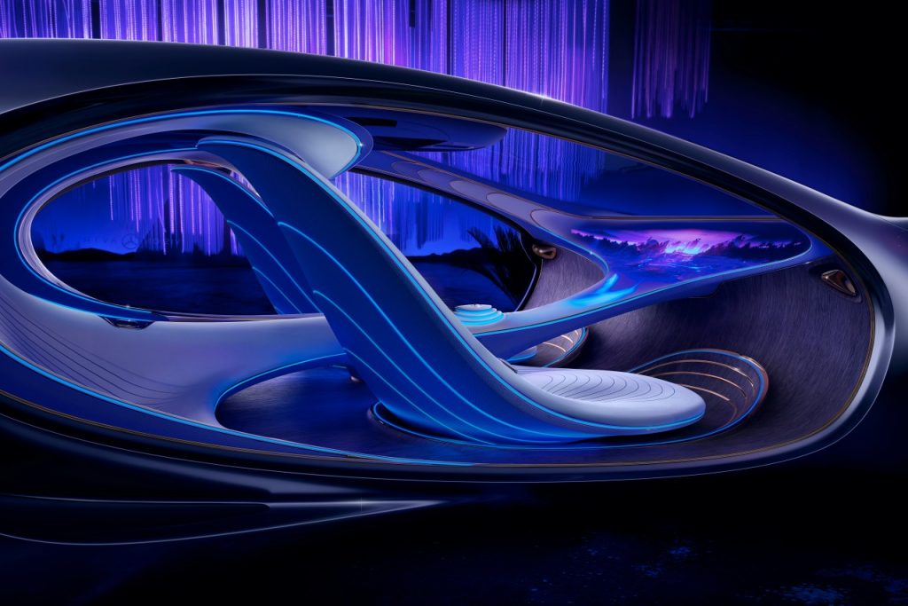 Mercedes' Avatar-Inspired AVTR Concept Leans Toward A Crazy, Scaly ...