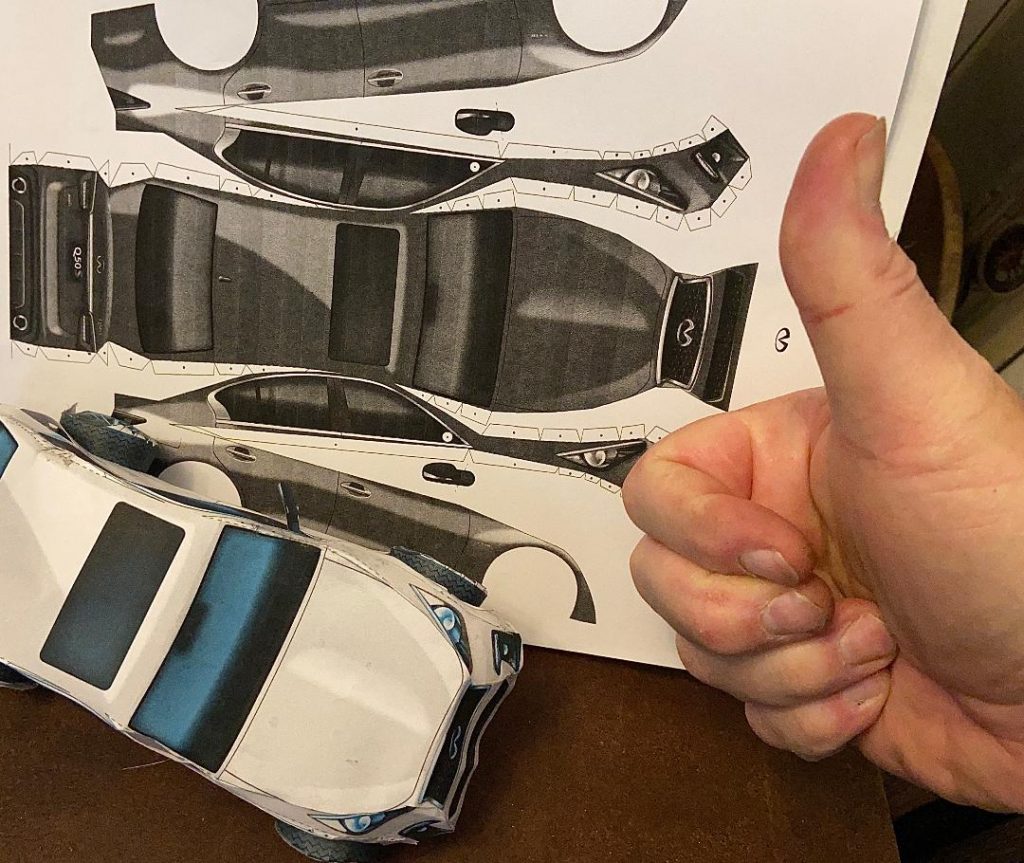 Bored At Home? Give Infiniti "Carigami" A Try - The Fast Lane Car
