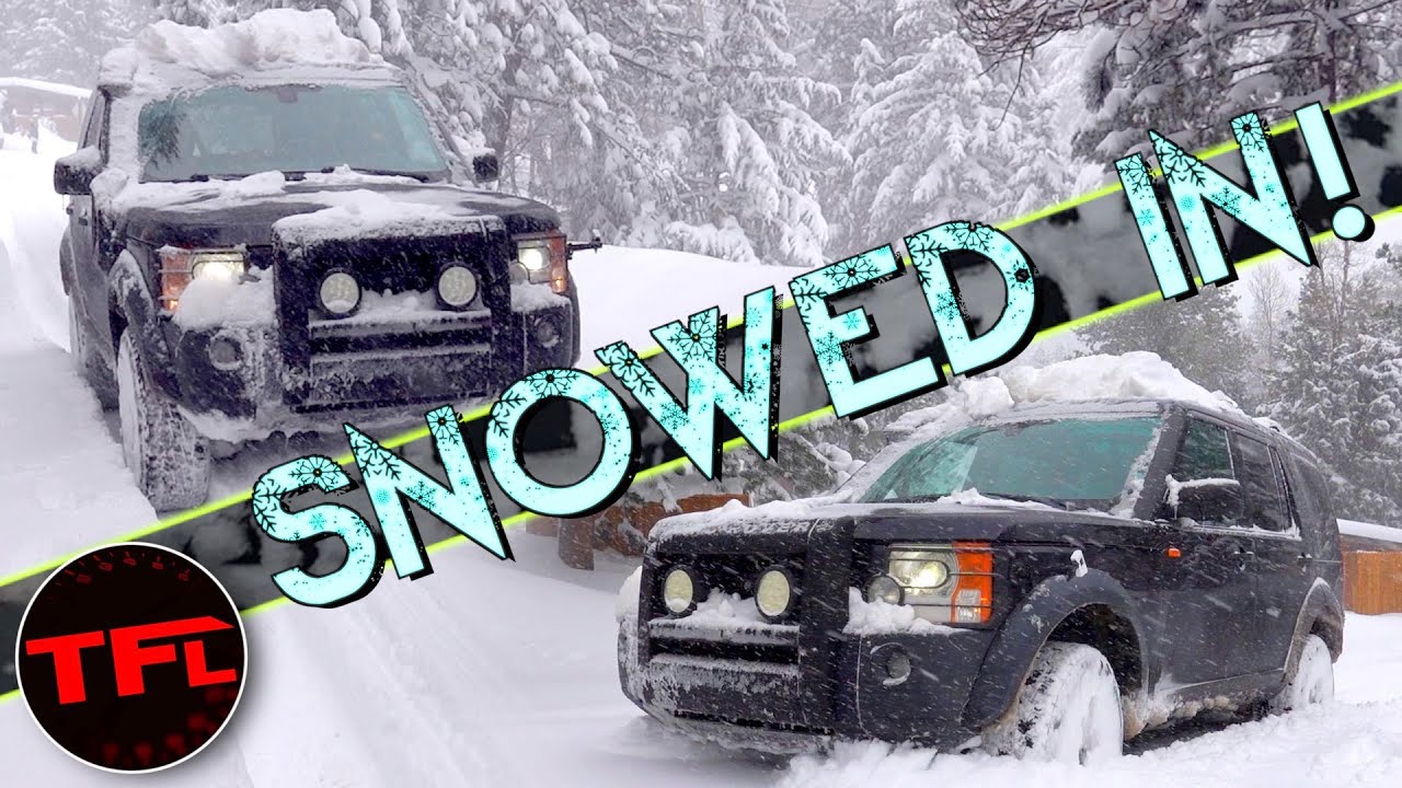 Snow Day! Can A Cheap Land Rover Conquer Deep Snow? - TFLcar