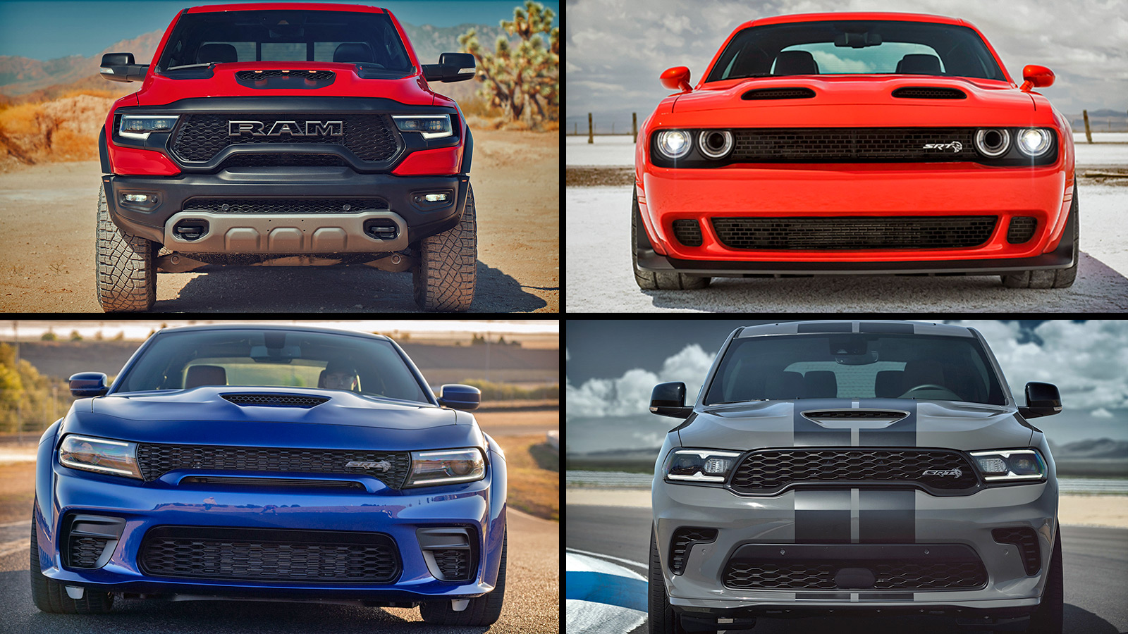 FCA Completes Hellcat Quartet With TRX, Durango, Challenger And Charger ...