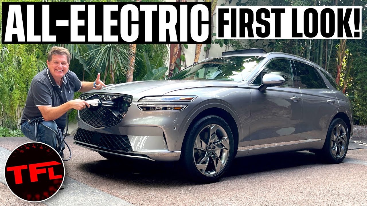 Our First Look at the Genesis Electrified GV70: Here's What Changed from the Gas Model! - TFLcar
