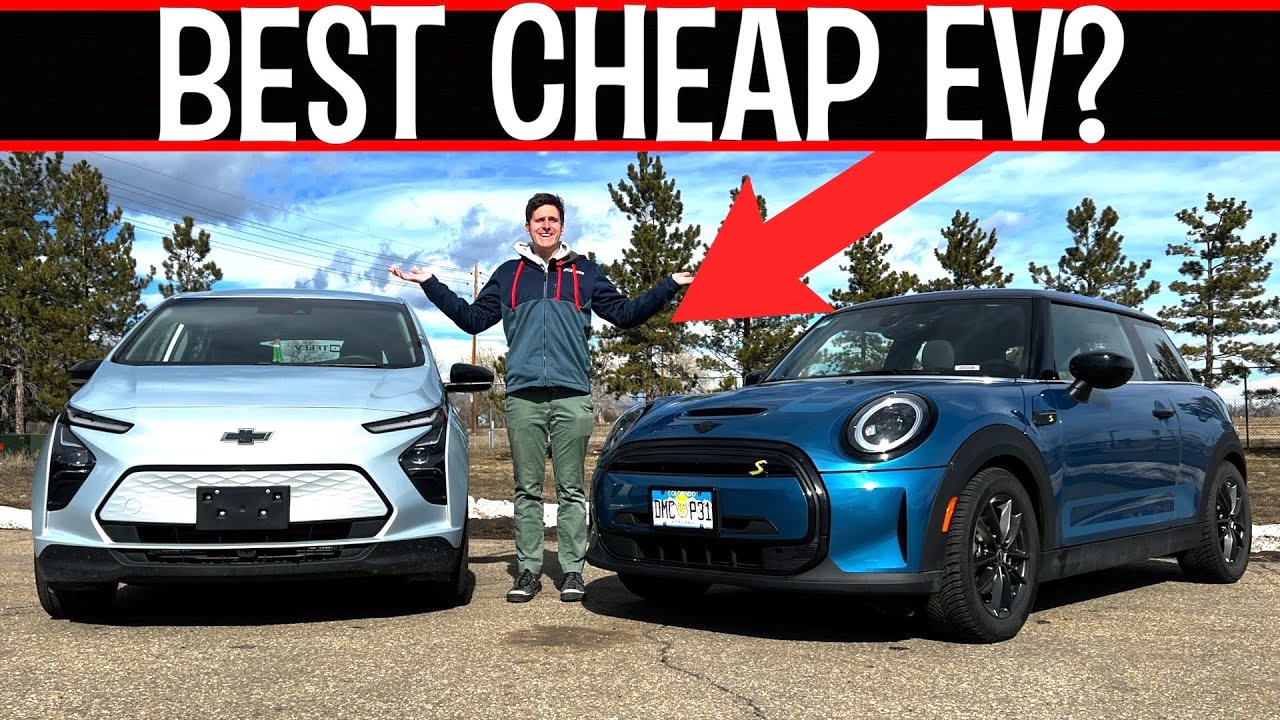 $30K Shootout: Which Affordable New EV Is Best? Chevy Bolt vs MINI SE ...