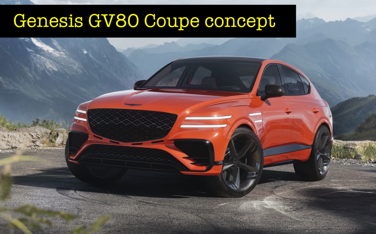 Video: The New Genesis GV80 Coupe Concept Debuts As a Thinly Veiled ...