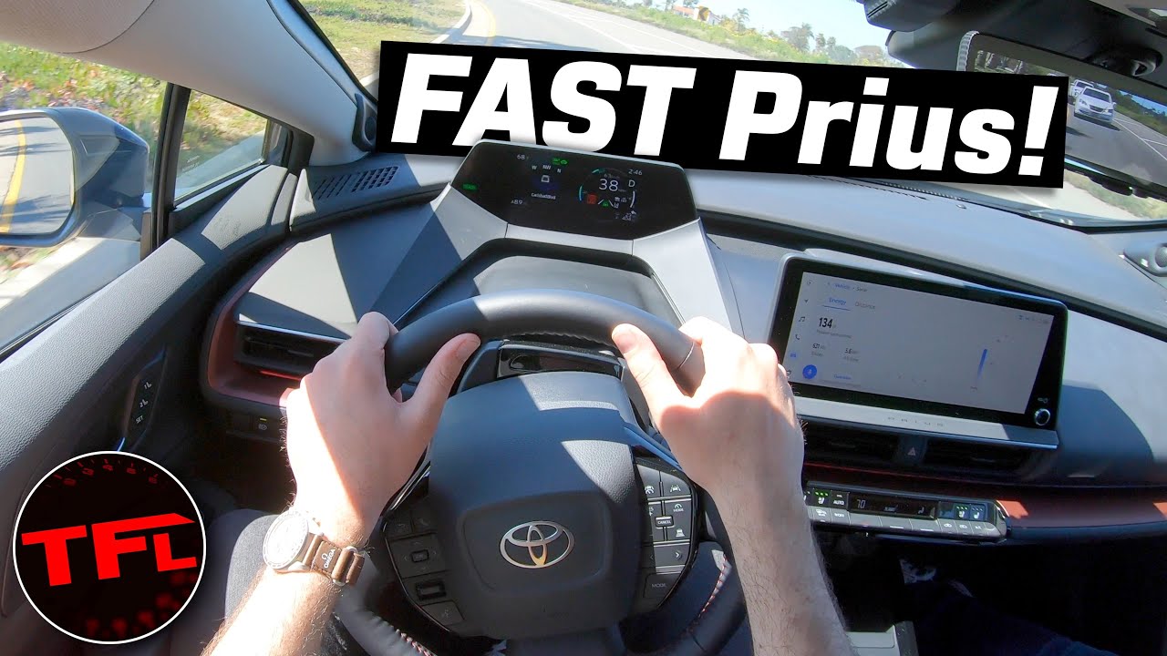 Toyota Prius Prime POV Review: Here's How The Fastest New Prius Drives ...