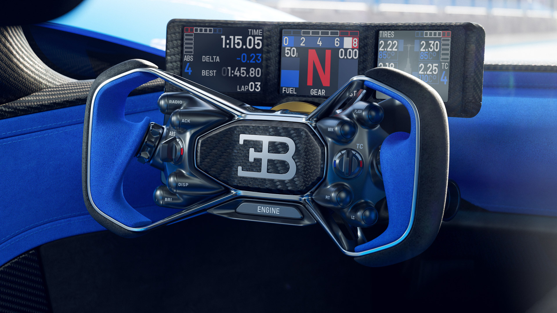Take a Look Inside the $4.35 Million Track-Only Bugatti Bolide - TFLcar